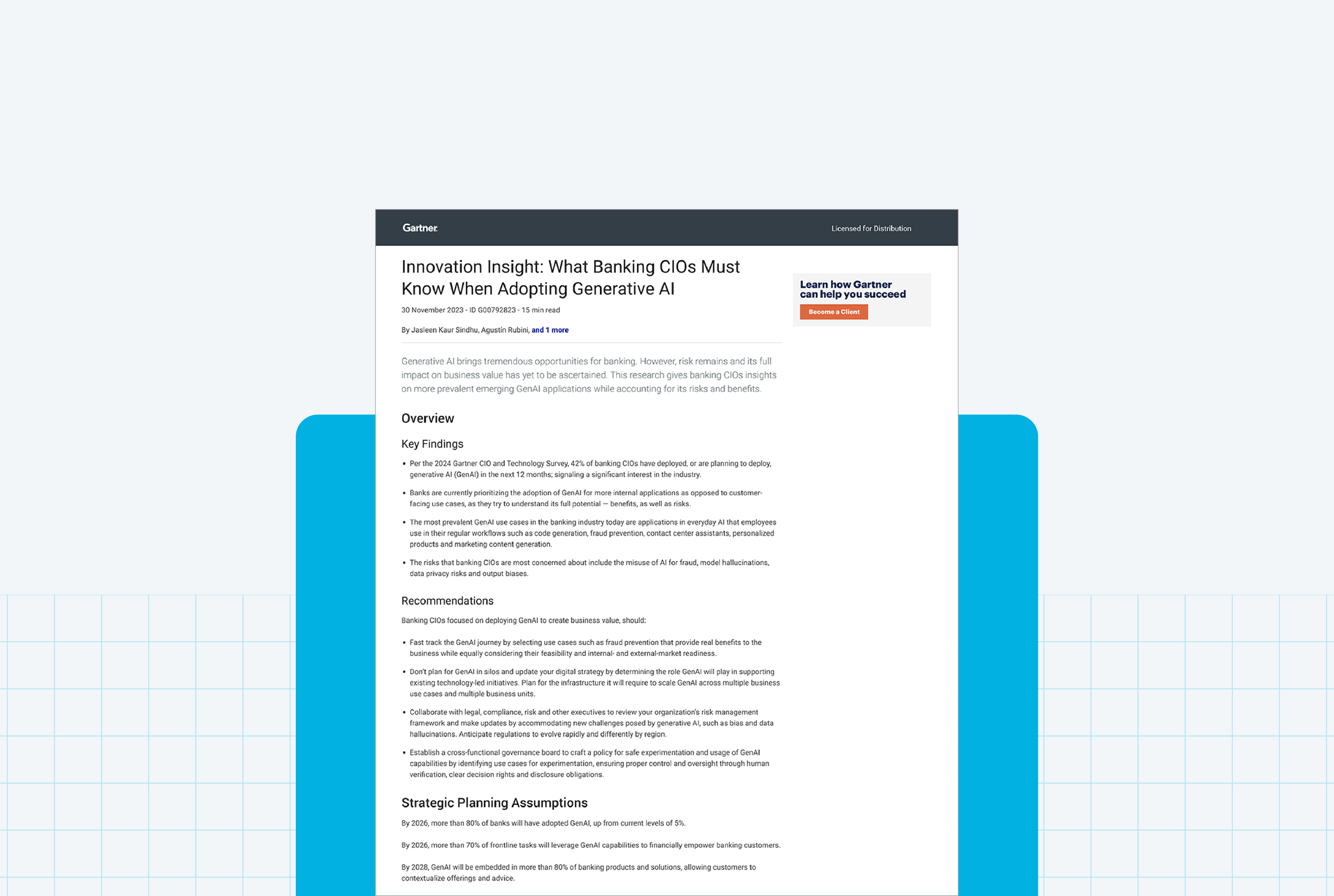 Gartner® innovation insights: What Banking CIOs Need To Know About ...